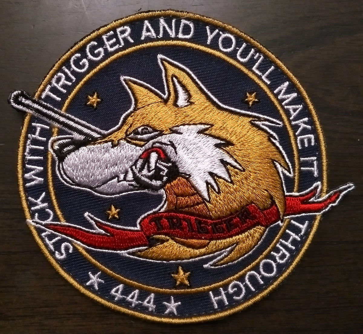 Stick With Trigger Patch – Strangereal Patches